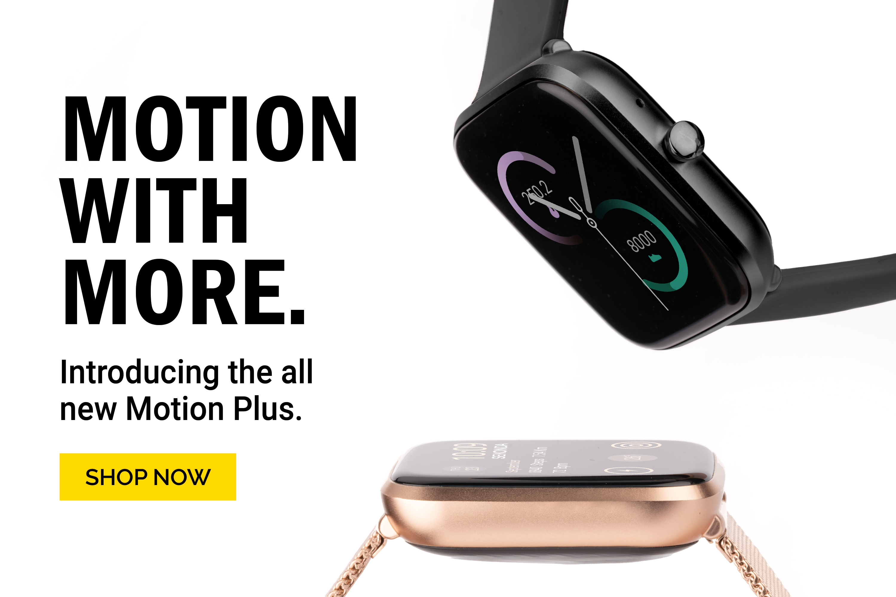 Quick guide to Motion Plus Smart Watches