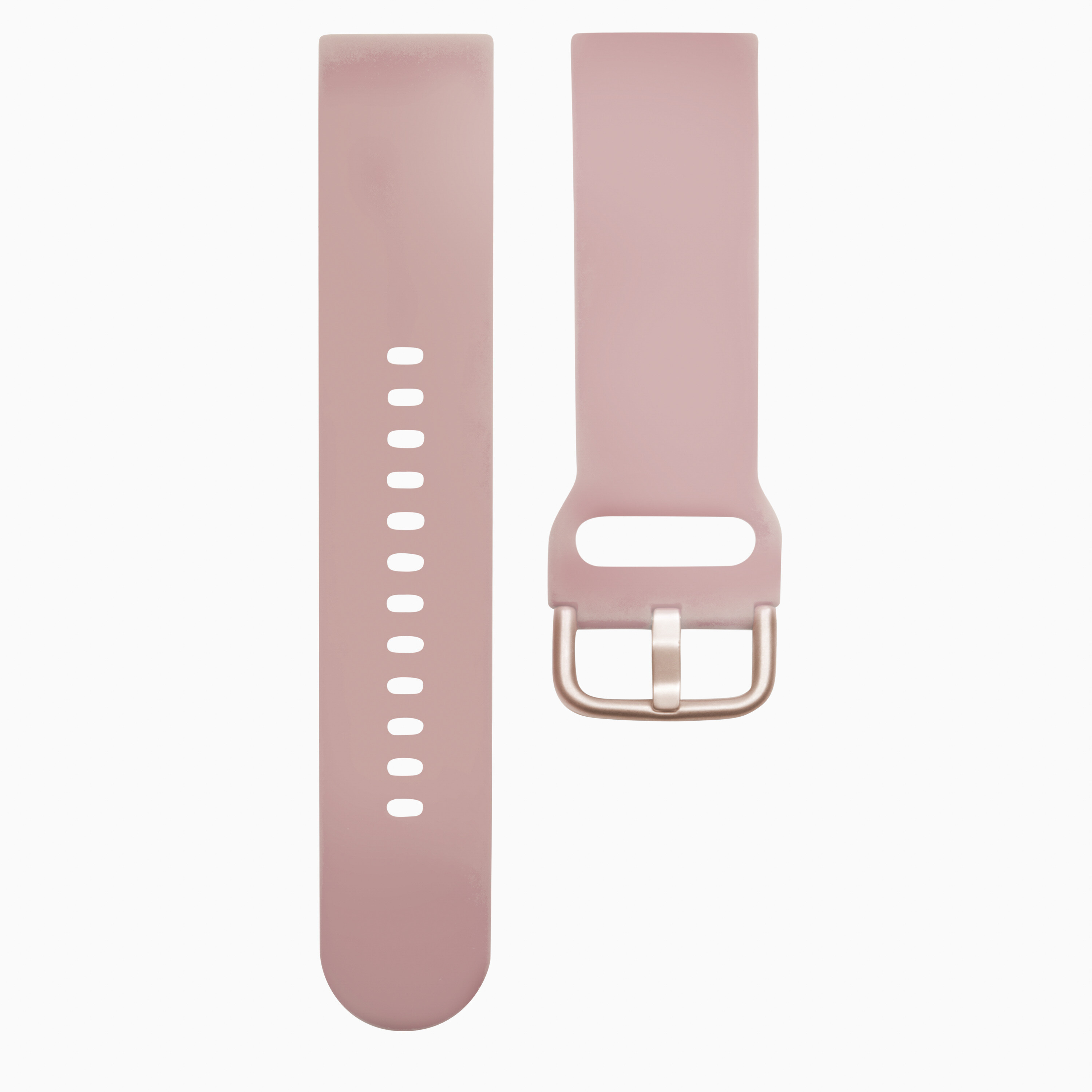 Pink Silicone 20mm Strap