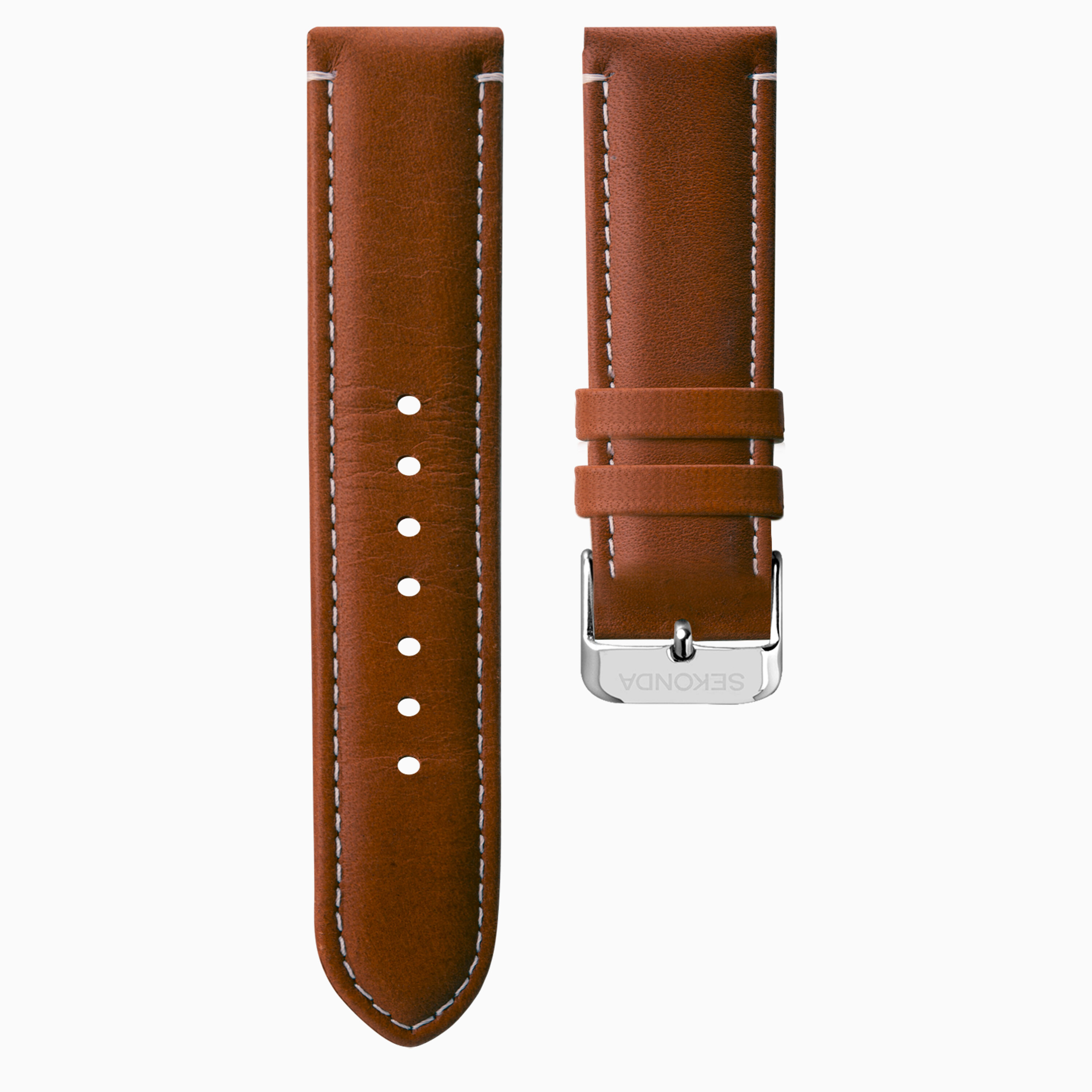 Heritage Brown Leather 18mm Strap